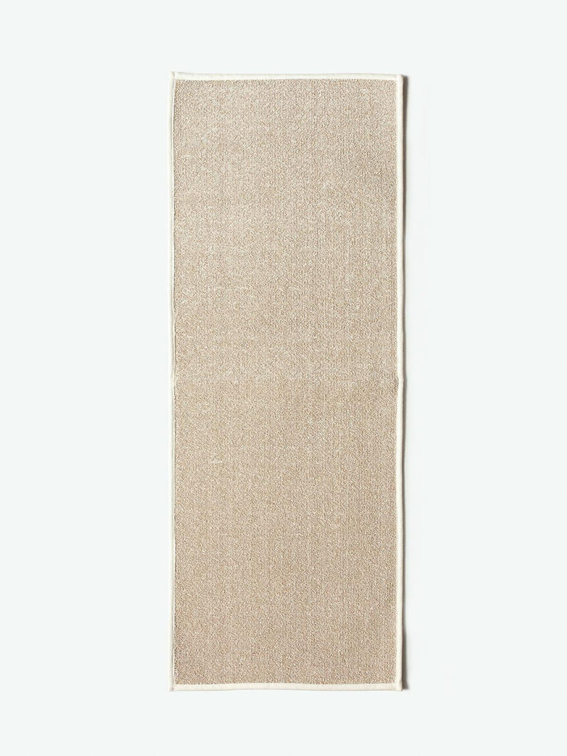 Sasawashi Bath Mat - Beige, Long