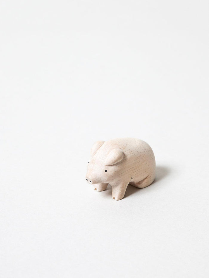 Wooden Animal - Pig